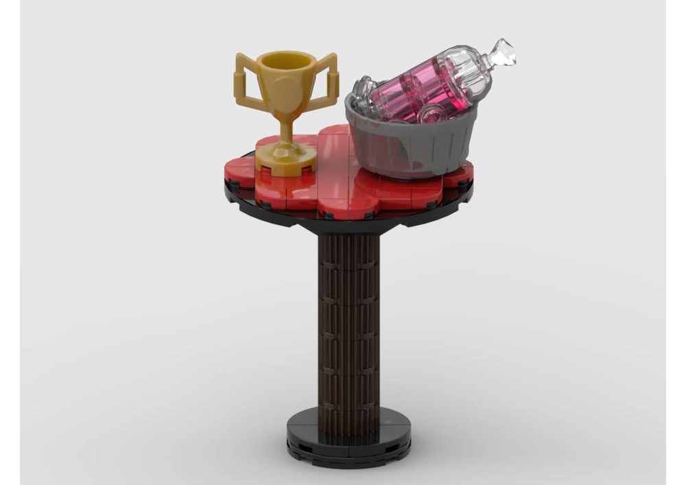 LEGO MOC Poker Table by GregBurner | Rebrickable - Build with LEGO