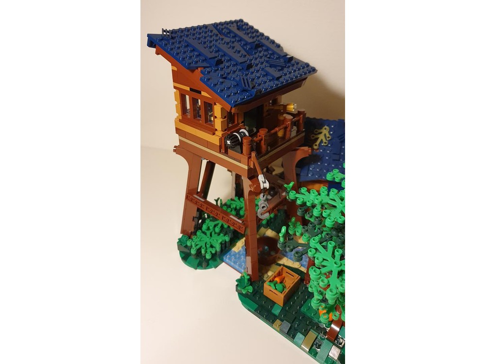 LEGO MOC Forest Lookout by Gr33tje13 | Rebrickable - Build with LEGO