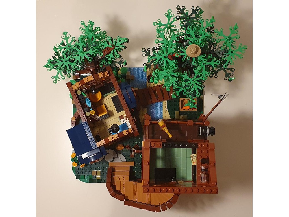 LEGO MOC Forest Lookout by Gr33tje13 | Rebrickable - Build with LEGO