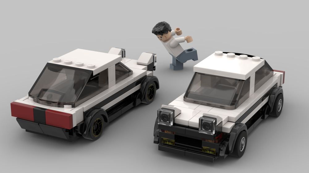 LEGO MOC Toyota AE86 by Alex_Qwerty | Rebrickable - Build with LEGO