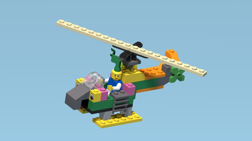 LEGO MOC 2000409-1 - A Serious Helicopter by mattking4 | Rebrickable ...