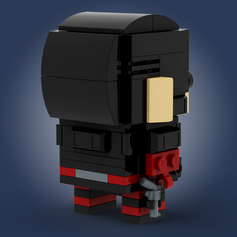 LEGO MOC U.S. Agent BrickHeadz by Stormythos | Rebrickable - Build with ...