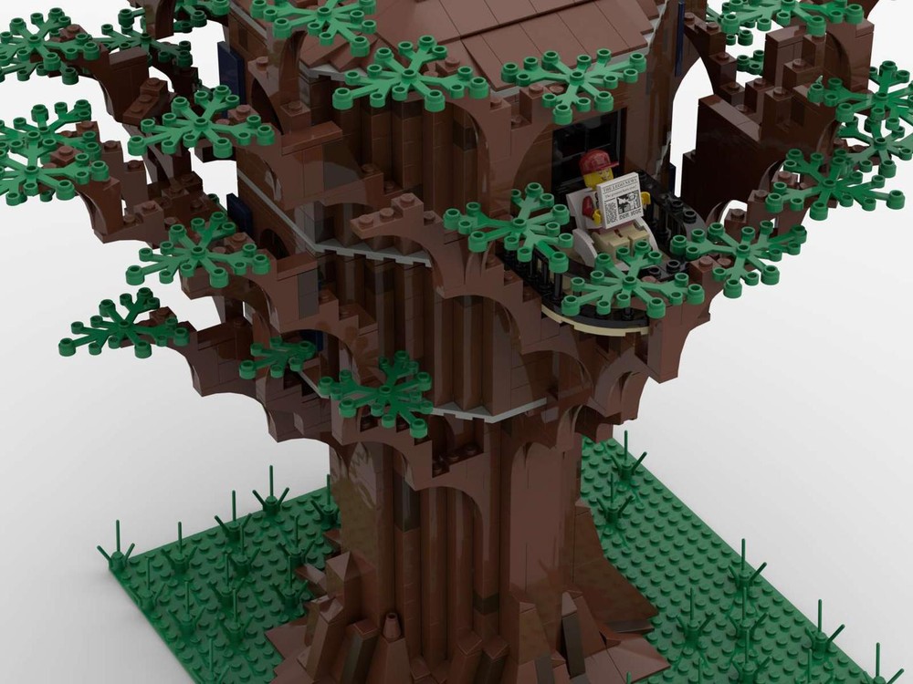 LEGO MOC Tree House by silenfu | Rebrickable - Build with LEGO