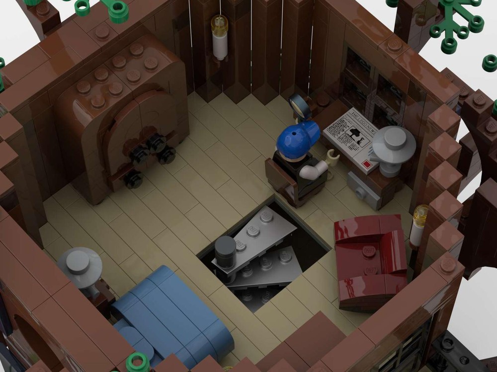 LEGO MOC Tree House by silenfu | Rebrickable - Build with LEGO