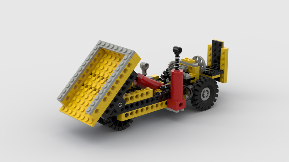 Lego Moc Dumper By Michib Rebrickable Build With Lego