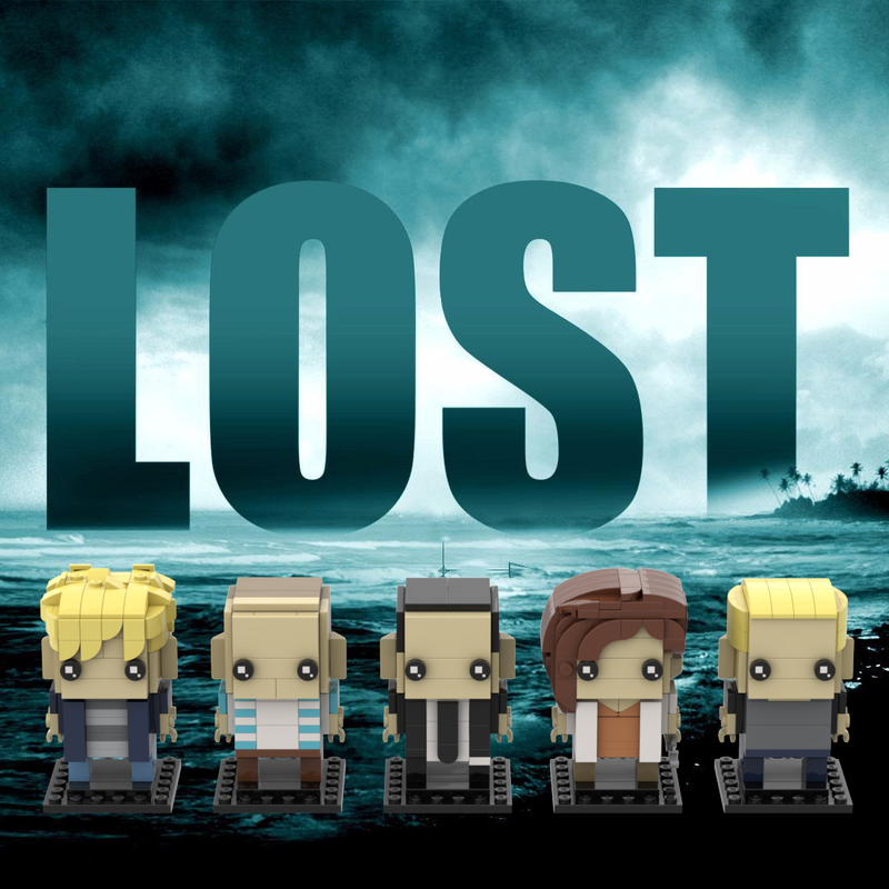 LEGO MOC Lost Brickheadz - Collection 1 by GreatToBeGary | Rebrickable ...