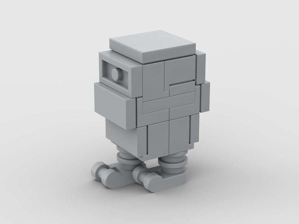 Lego Moc Gnk Gonk Power Droid Minifigure By Beetlesmuglers