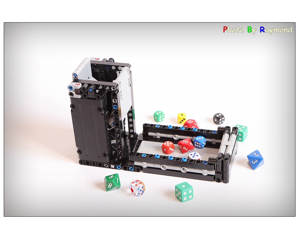Lego Moc Technic Dice Tower By Colorant Rebrickable Build With Lego