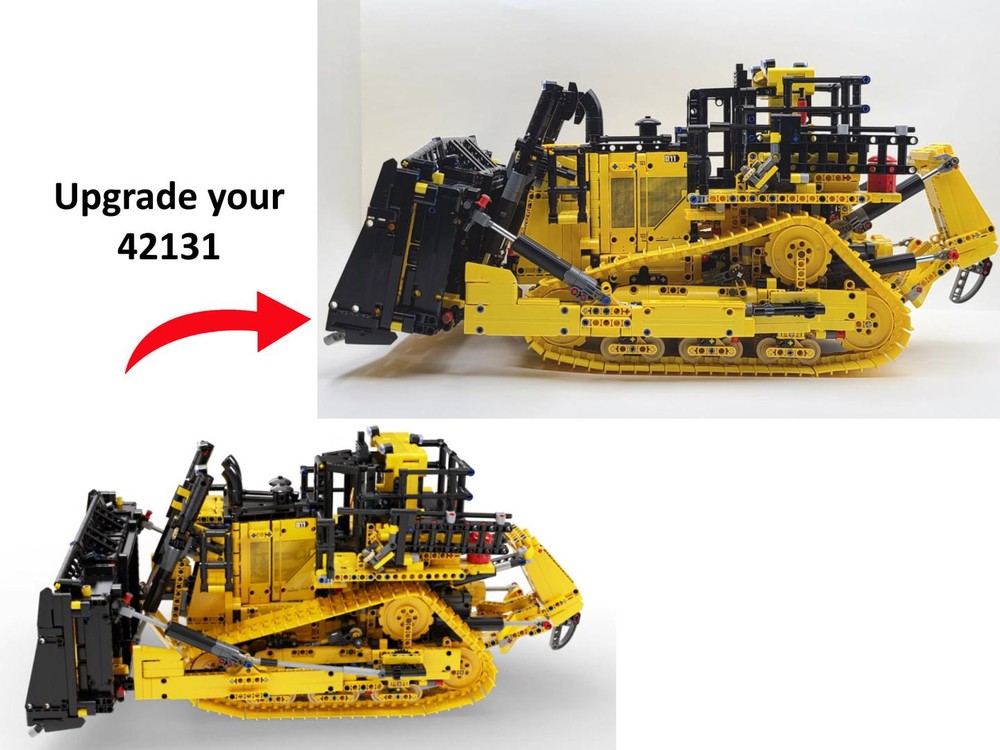 LEGO MOC 42131 CAT D11 Bulldozer Upgrade by A_C | Rebrickable - Build ...