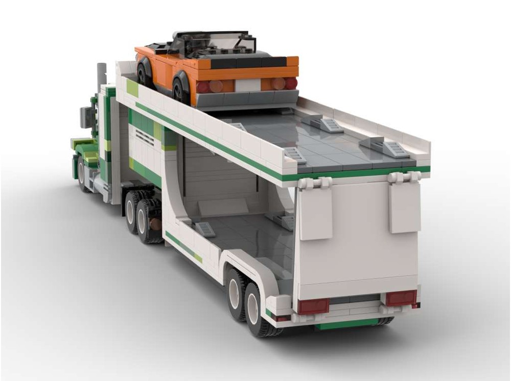LEGO MOC Car Transporter by IBrickedItUp | Rebrickable - Build with LEGO