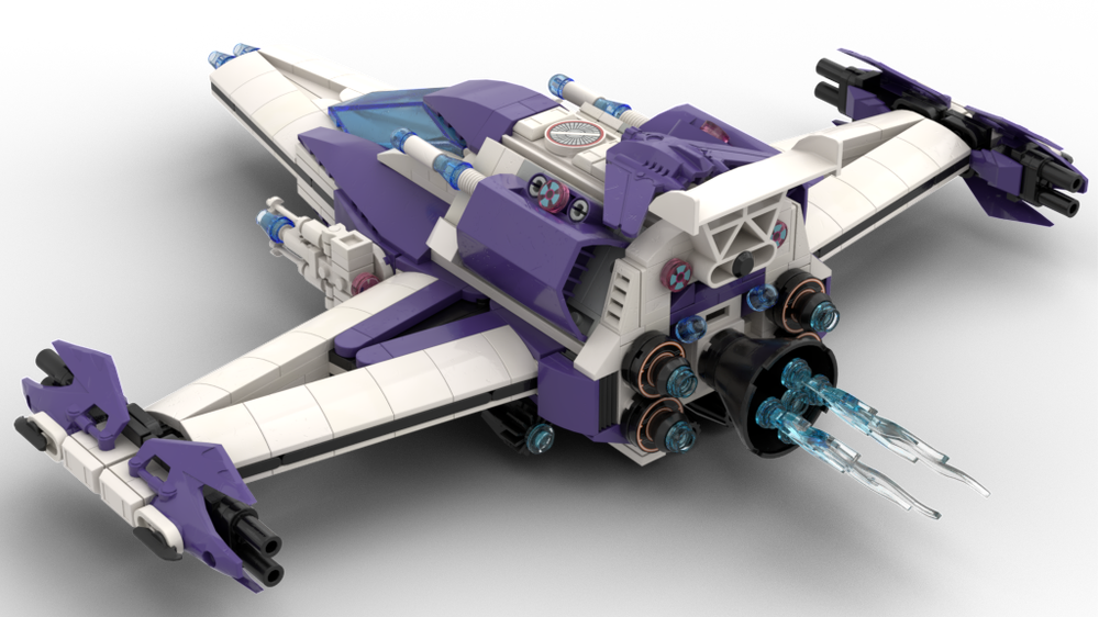 LEGO MOC 6890 Cosmic Cruiser, Intergalactic Girl by Horlack ...