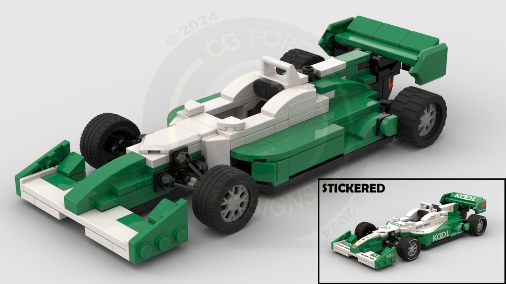LEGO MOC Indycar 1999 TKG Circuit Spec by CGForceDesigns | Rebrickable ...