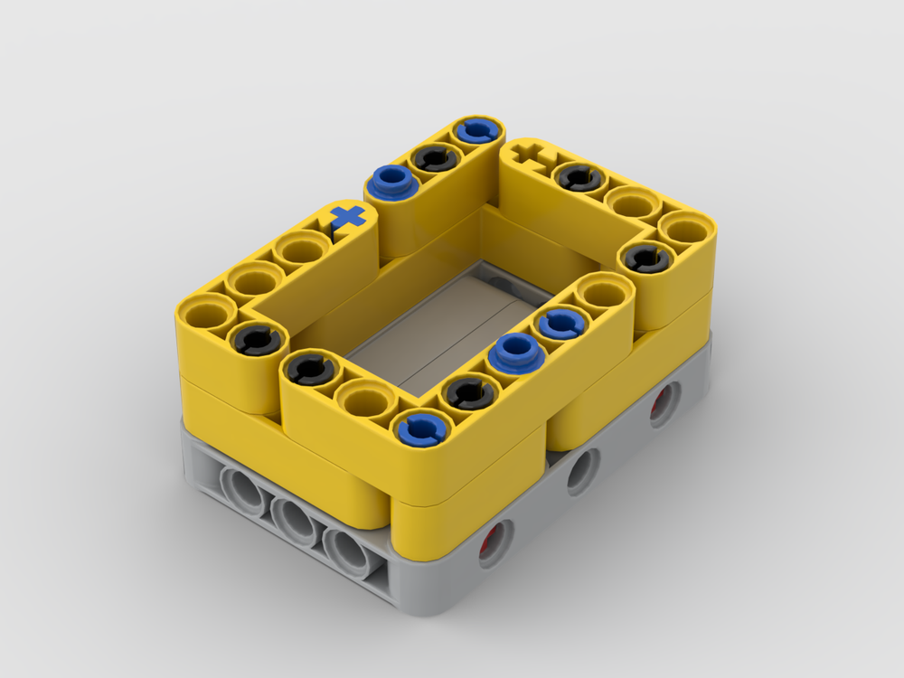 LEGO MOC Crate 5x7x3 stackable by basw | Rebrickable - Build with LEGO