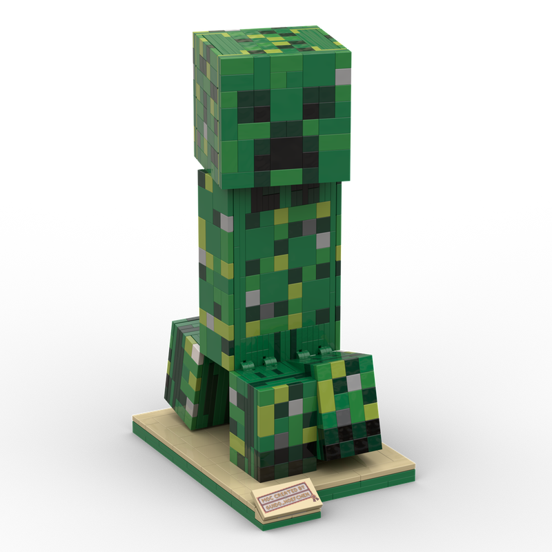 Lego Moc Creeper Is Coming By Guidohoefchen Rebrickable Build With