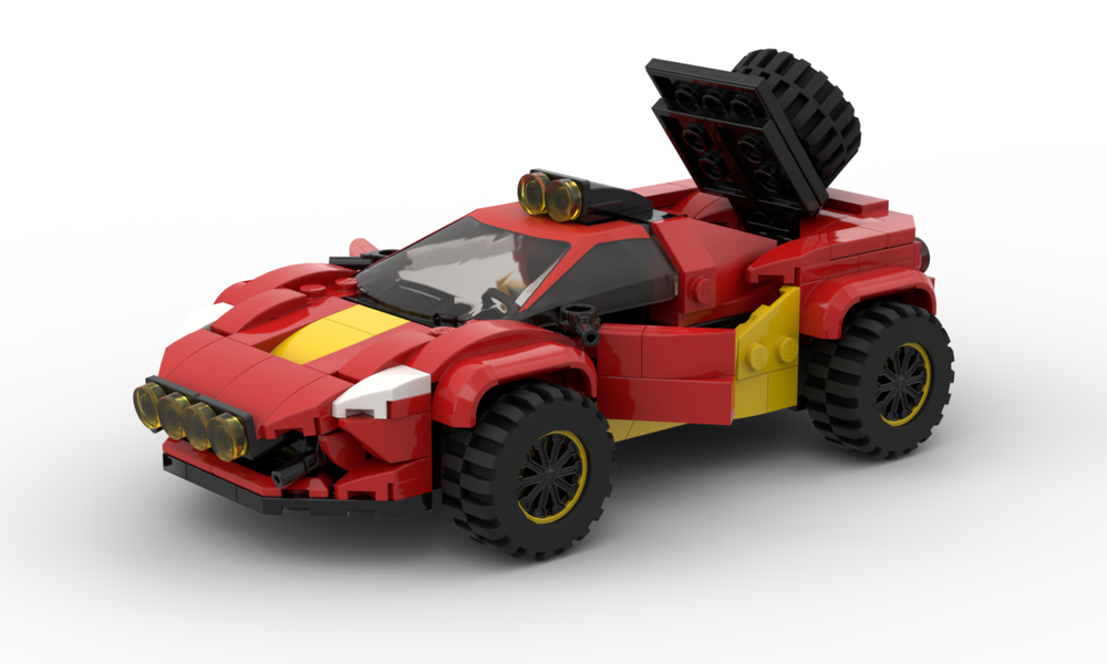 LEGO MOC Ferrari F8 Tributo Offroad Edition by Fakhri Argya ...