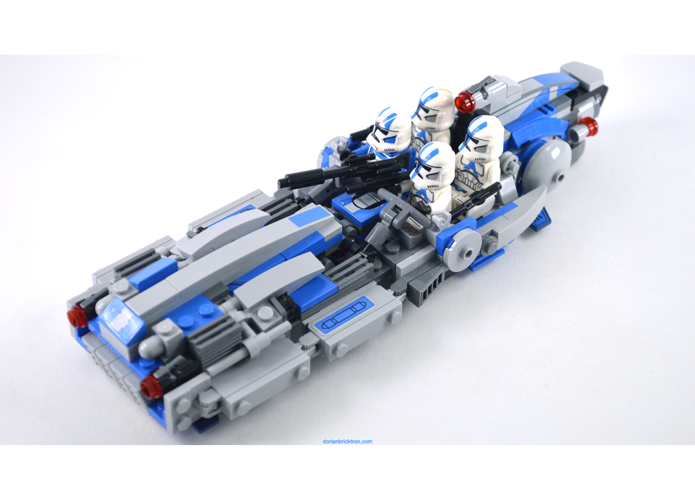 LEGO MOC 501st Legion Landspeeder by dorianbricktron | Rebrickable ...