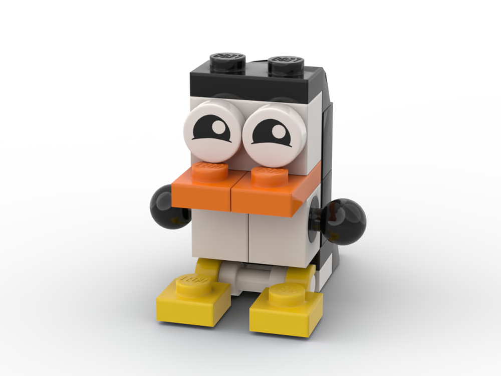 LEGO MOC 30571 Penguin by PocMoc | Rebrickable - Build with LEGO