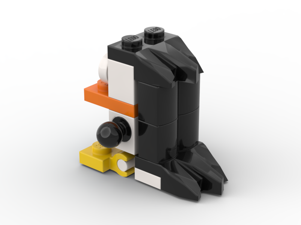 LEGO MOC 30571 Penguin by PocMoc | Rebrickable - Build with LEGO