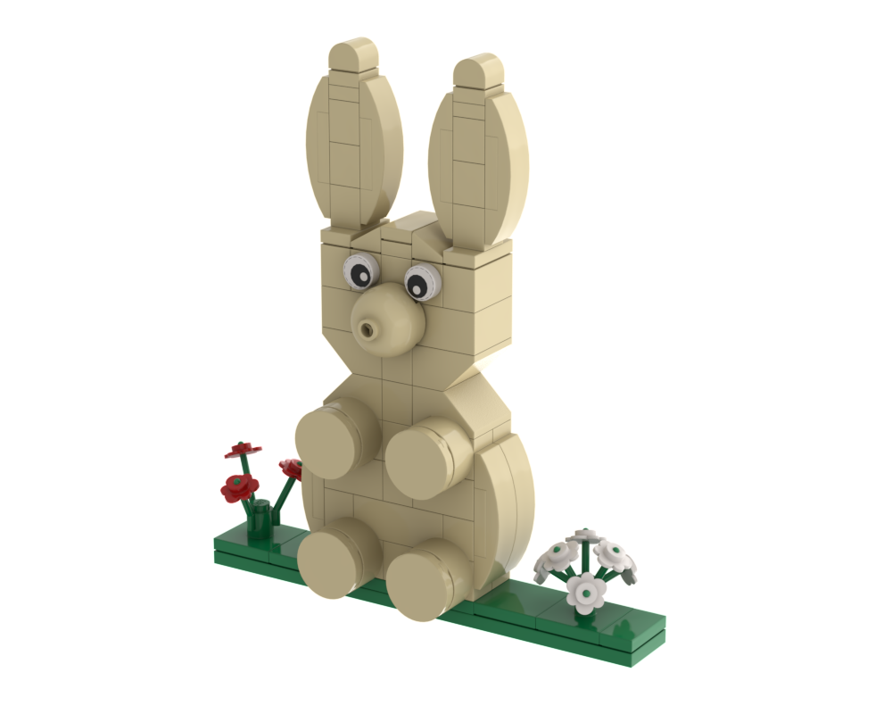 LEGO MOC Cute Rabbit by eisi77 | Rebrickable - Build with LEGO
