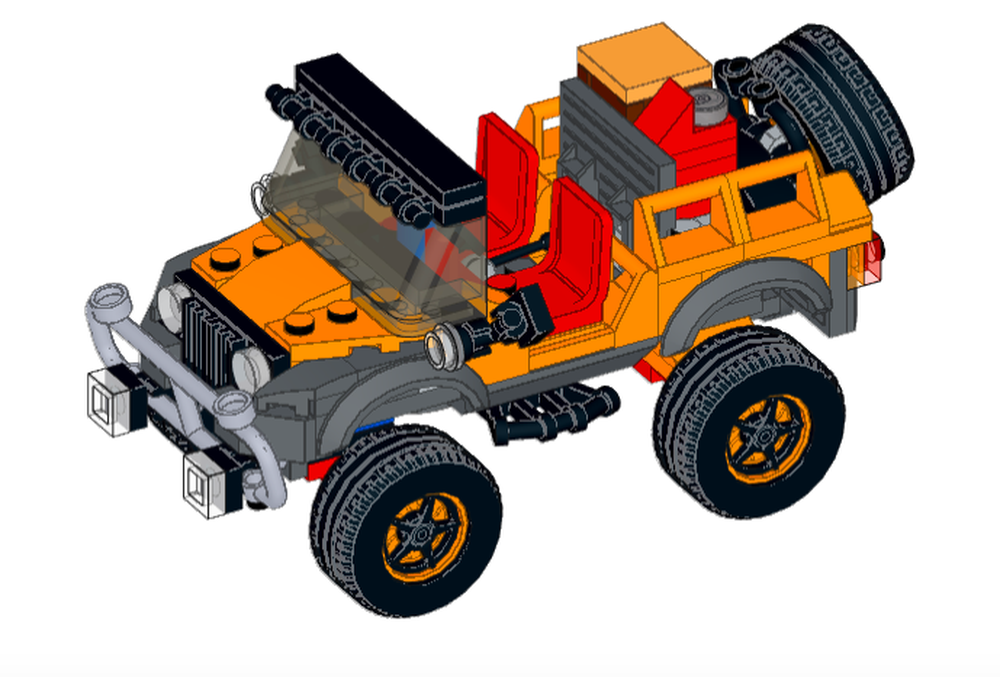 Lego Moc Off Roader By Brixgofar Rebrickable Build With Lego
