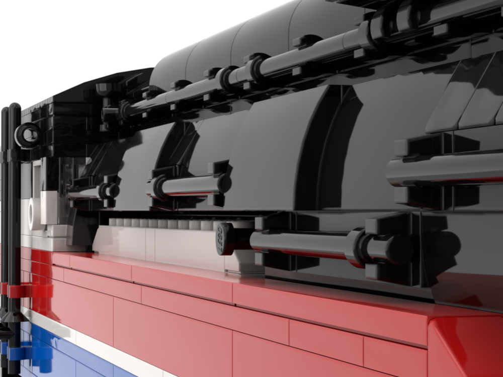 LEGO MOC Southern Pacific 4449 American Freedom Train by Mikey ...
