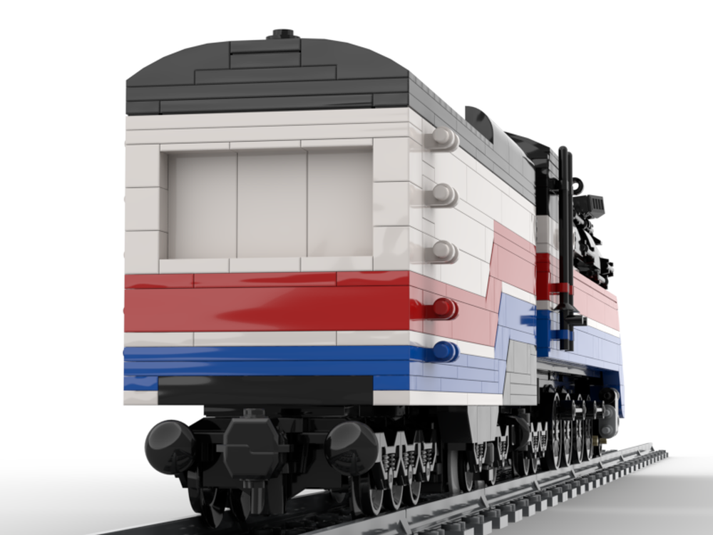 LEGO MOC Southern Pacific 4449 American Freedom Train by Mikey ...
