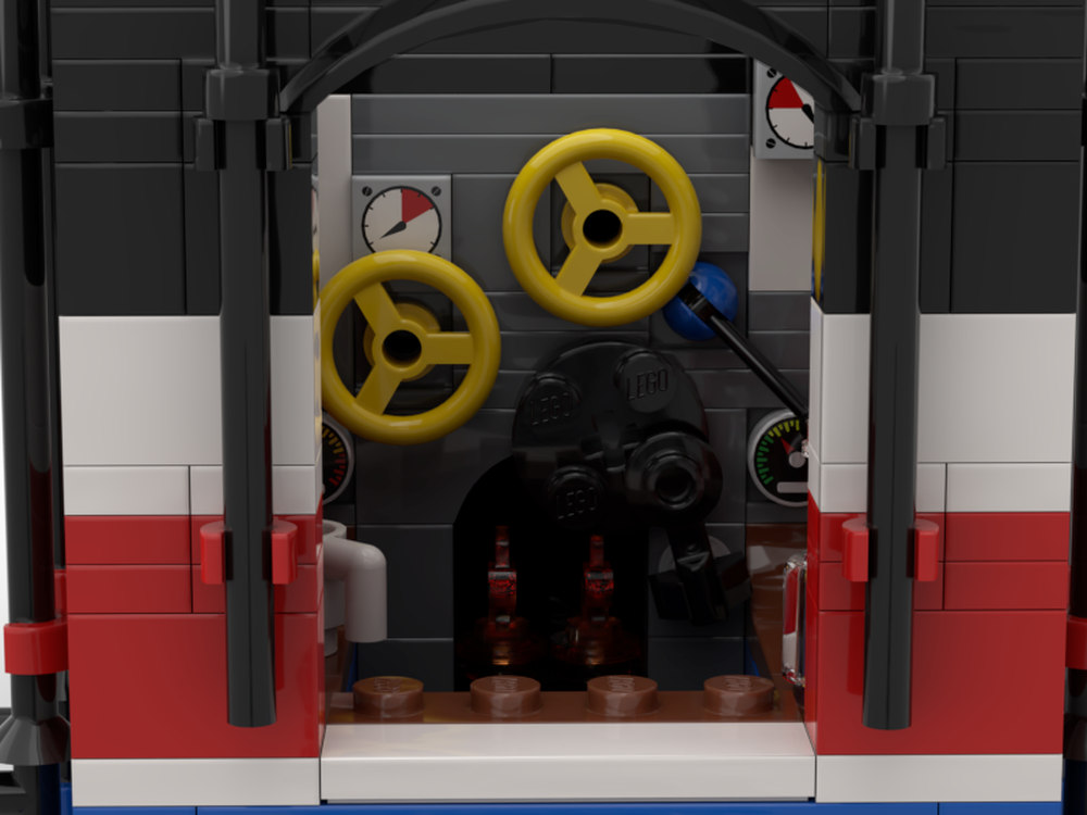 LEGO MOC Southern Pacific 4449 American Freedom Train by Mikey ...