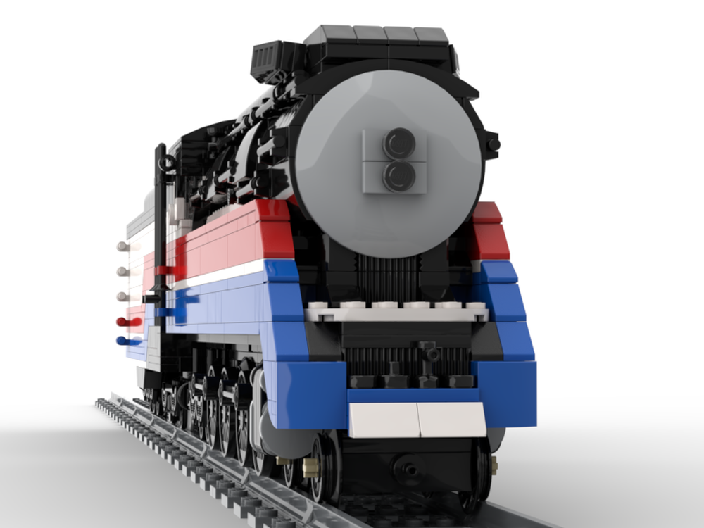 LEGO MOC Southern Pacific 4449 American Freedom Train by Mikey ...