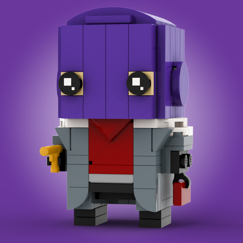 LEGO MOC Baron Zemo BrickHeadz by Stormythos | Rebrickable - Build with ...