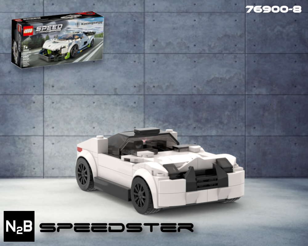 LEGO MOC Speedster - Alternate build 8 Lego 76900 by n2brick ...