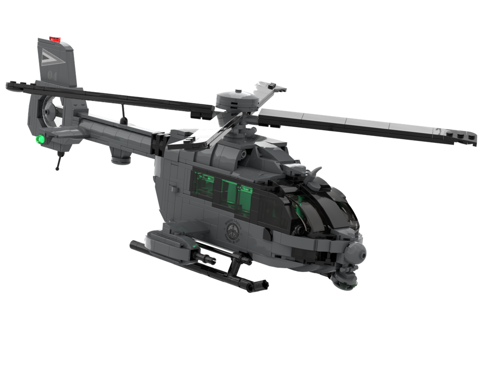 LEGO MOC Airbus Helicopters Eurocopter H145M - HuAF paintjob by ...