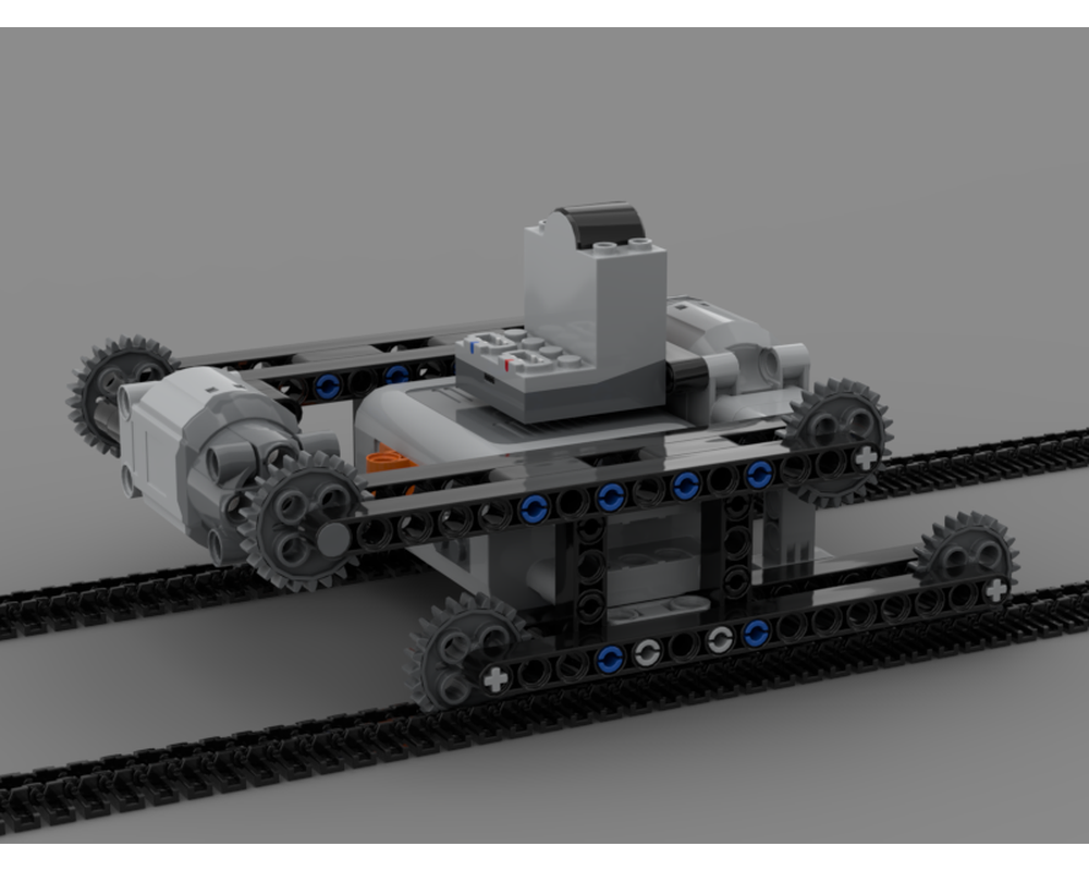 LEGO MOC RC Tank Chassis V2 by Thomasbrickworks | Rebrickable - Build ...