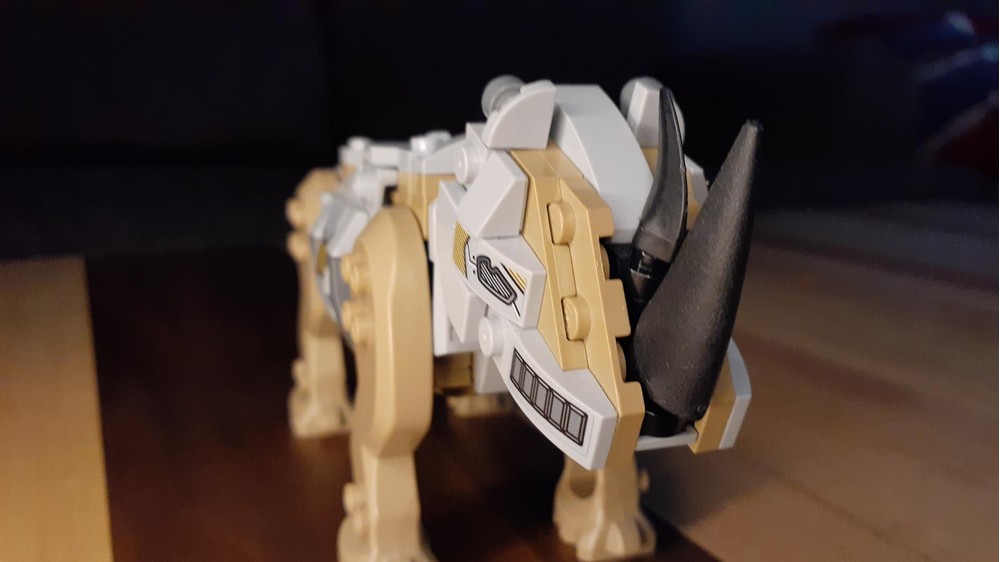 LEGO MOC Wakanda Rhino by Hangarbay24 | Rebrickable - Build with LEGO