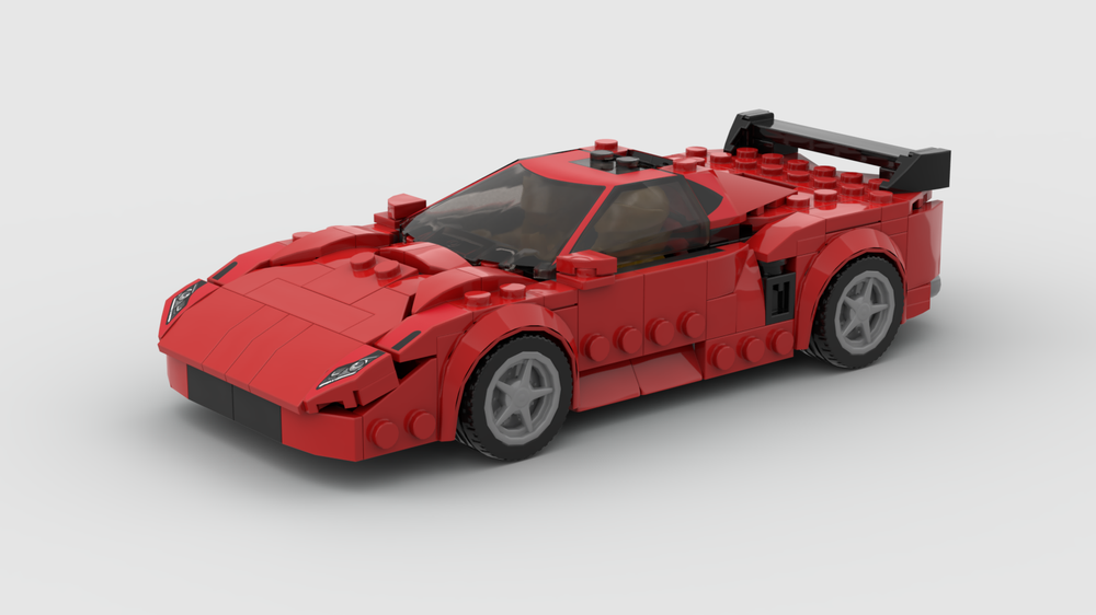 LEGO MOC 76895 NSX by Schwimpy | Rebrickable - Build with LEGO