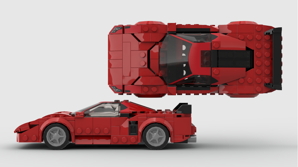 LEGO MOC 76895 NSX by Schwimpy | Rebrickable - Build with LEGO