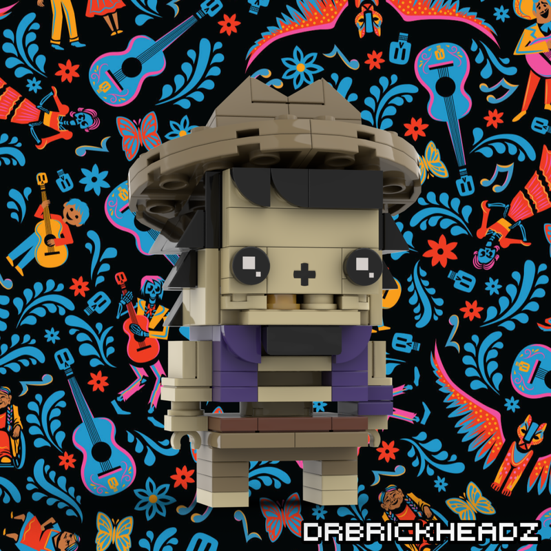 LEGO MOC Héctor (COCO) Brickheadz by DrBrickheadz | Rebrickable - Build ...