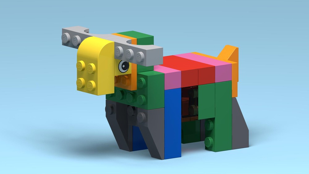 Lego Moc 2000409 1 A Serious Bull By Mattking4 Rebrickable Build