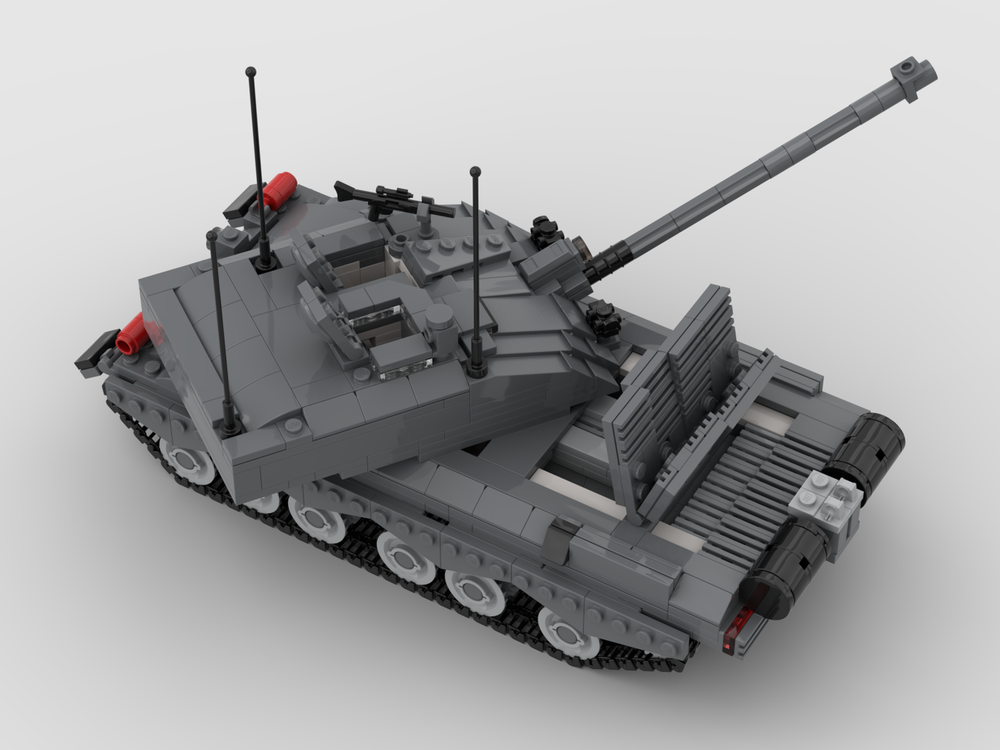 LEGO MOC Challenger 2 MBT by simonelovisa01 | Rebrickable - Build with LEGO