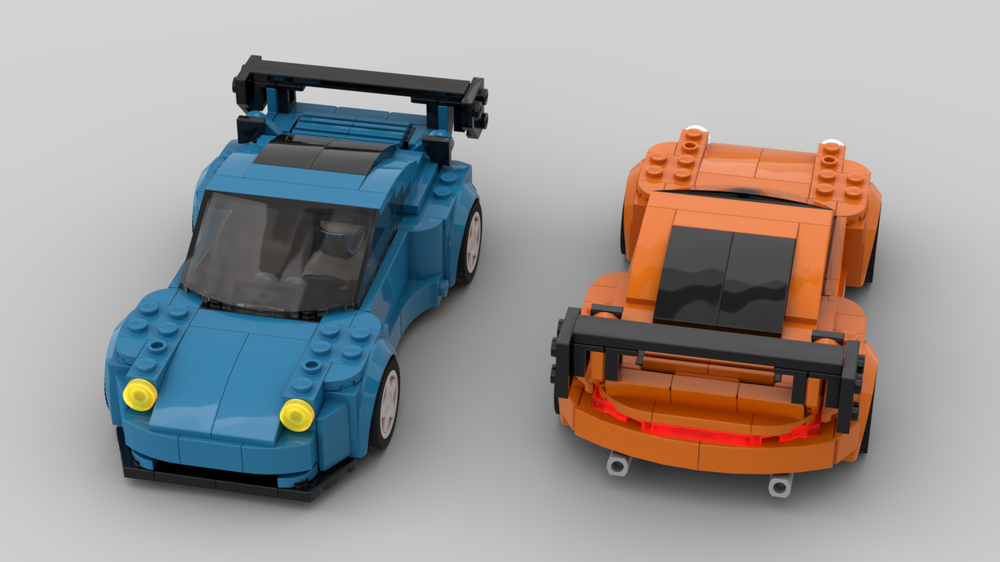 LEGO MOC Porsche 911 by Alex_Qwerty | Rebrickable - Build with LEGO
