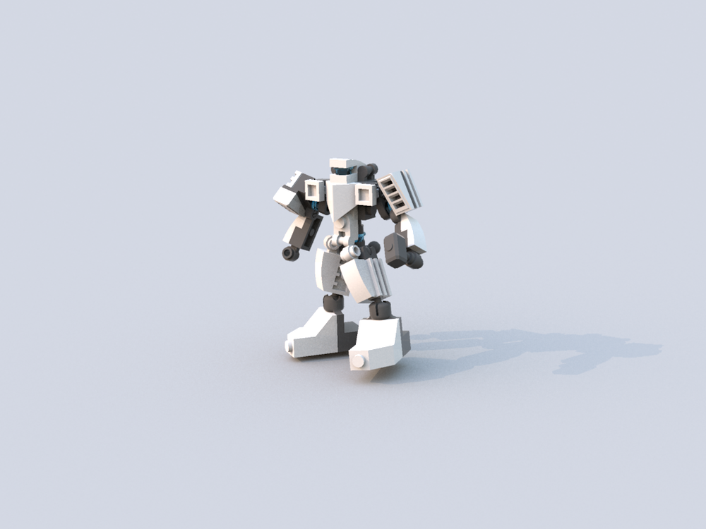 LEGO MOC Mini Mech #1 MOC by AlexdaBoss5 | Rebrickable - Build with LEGO