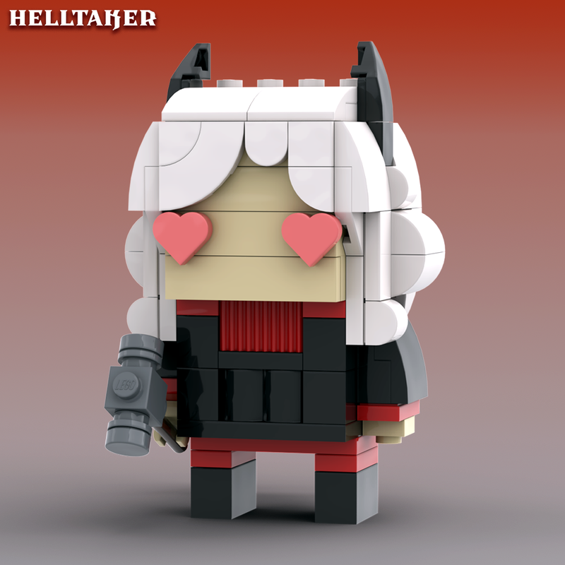 LEGO MOC Helltaker Brickheadz | Modeus by SnuggleBrick | Rebrickable ...