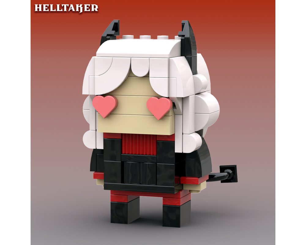 LEGO MOC Helltaker Brickheadz | Modeus by SnuggleBrick | Rebrickable ...