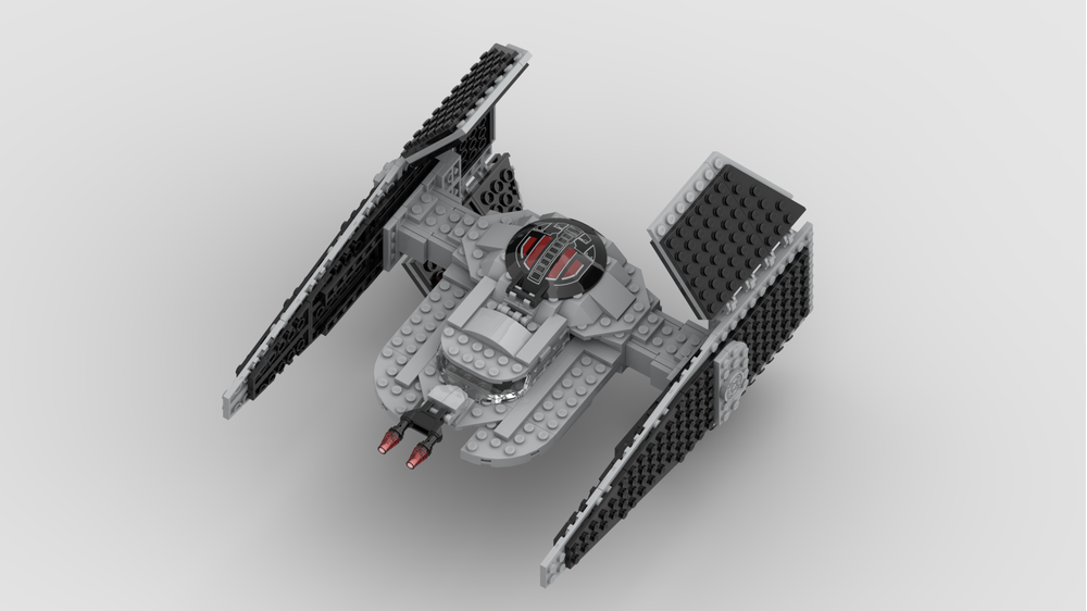 LEGO MOC TIE/AG Aggressor Starfighter by ryan1172 | Rebrickable - Build ...