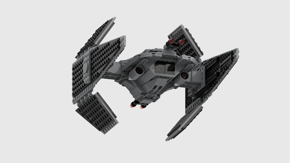 LEGO MOC TIE/AG Aggressor Starfighter by ryan1172 | Rebrickable - Build ...