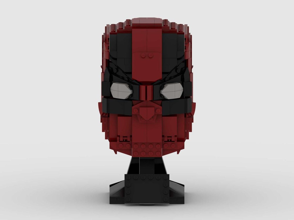 LEGO MOC Deathpool helmet by lego4366 | Rebrickable - Build with LEGO