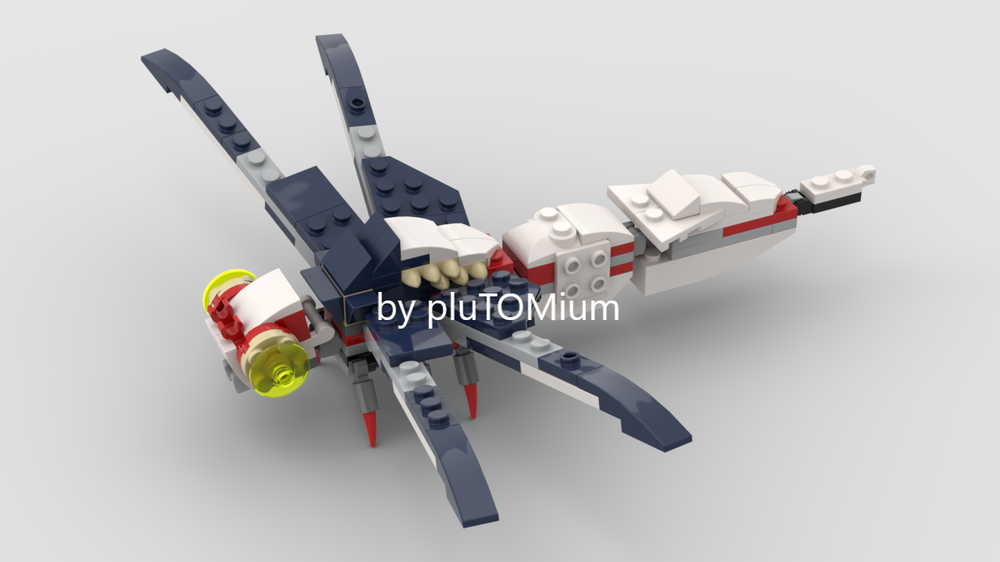 LEGO MOC Dragonfly (LEGO 31088 Alternate) by pluTOMium | Rebrickable ...