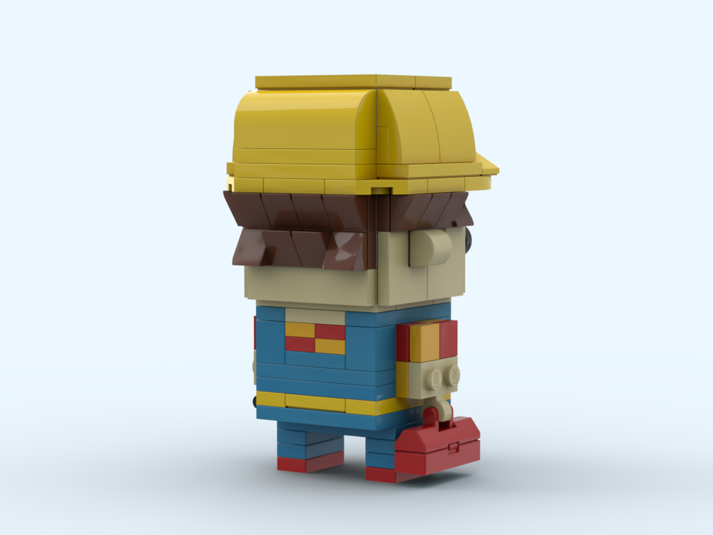 LEGO MOC Bob The Builder by GetMeBricked | Rebrickable - Build with LEGO