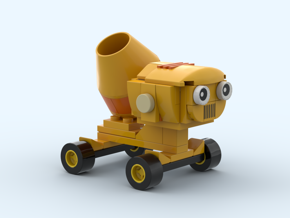 LEGO MOC Dizzy - Bob The Builder by GetMeBricked | Rebrickable - Build ...