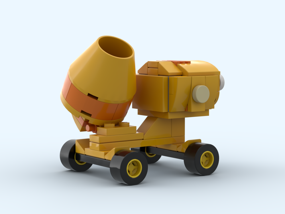 LEGO MOC Dizzy - Bob The Builder by GetMeBricked | Rebrickable - Build ...
