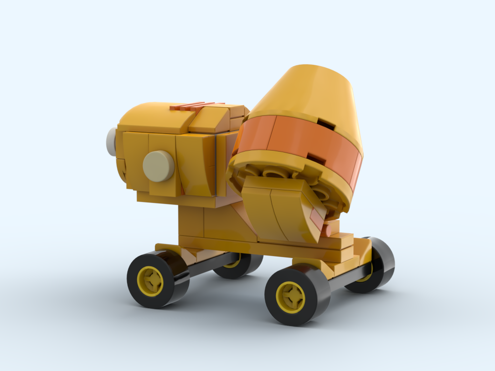 LEGO MOC Dizzy - Bob The Builder by GetMeBricked | Rebrickable - Build ...